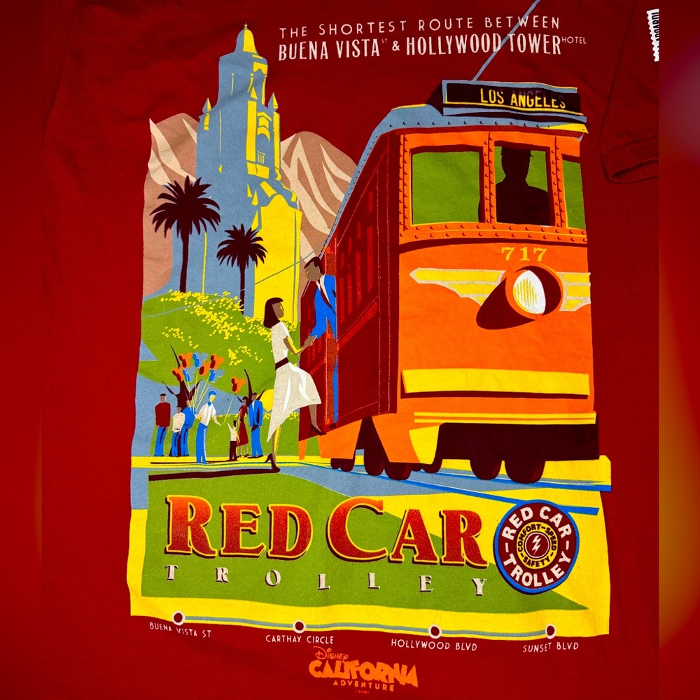 Rare - Disney California Adventure Red Car Trolley Op… - Gem